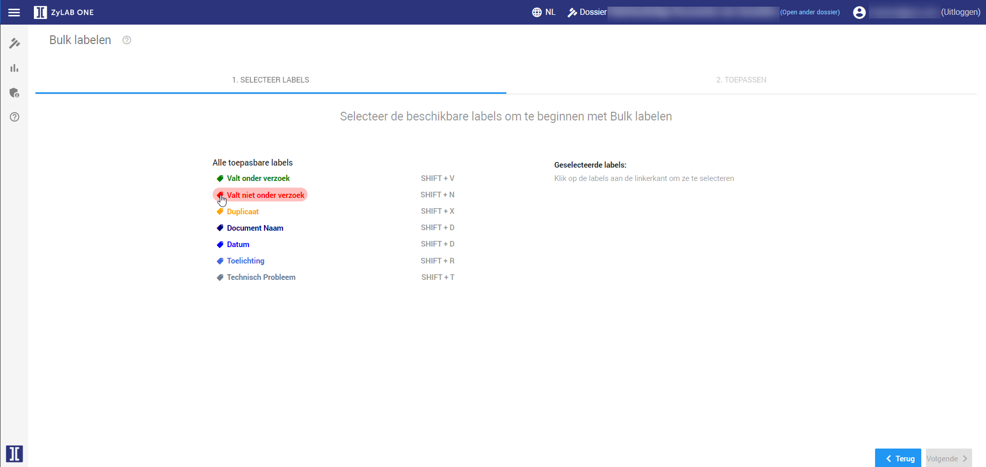 Data reduceren